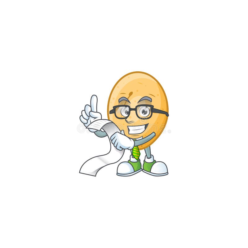 Funny Potato Chips Cartoon Character Style Holding A Standing Flag ... Funny Potato Chips Cartoon Character Style Holding A Standing Flag ...