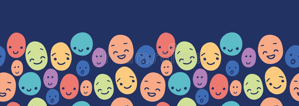 Smiley Face Seamless Pattern Stock Illustrations – 3,029 Smiley Face ...
