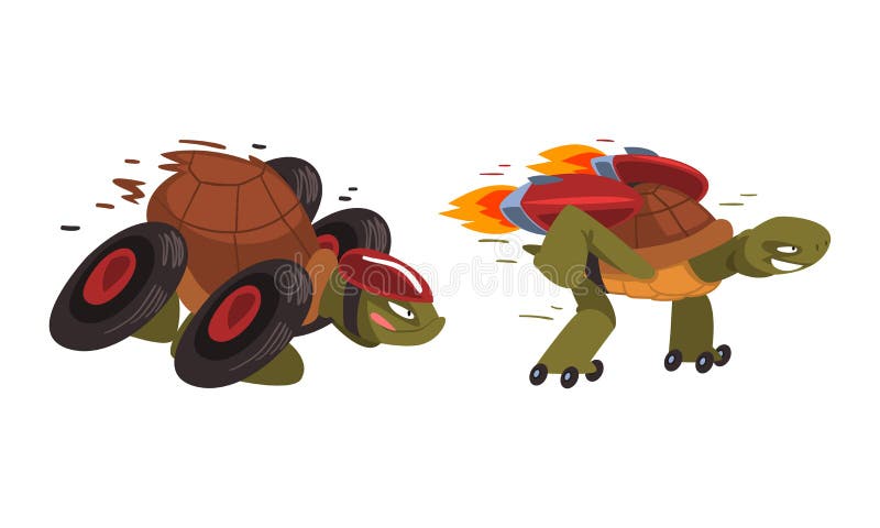 Fast Turtles Stock Illustrations – 34 Fast Turtles Stock Illustrations ...