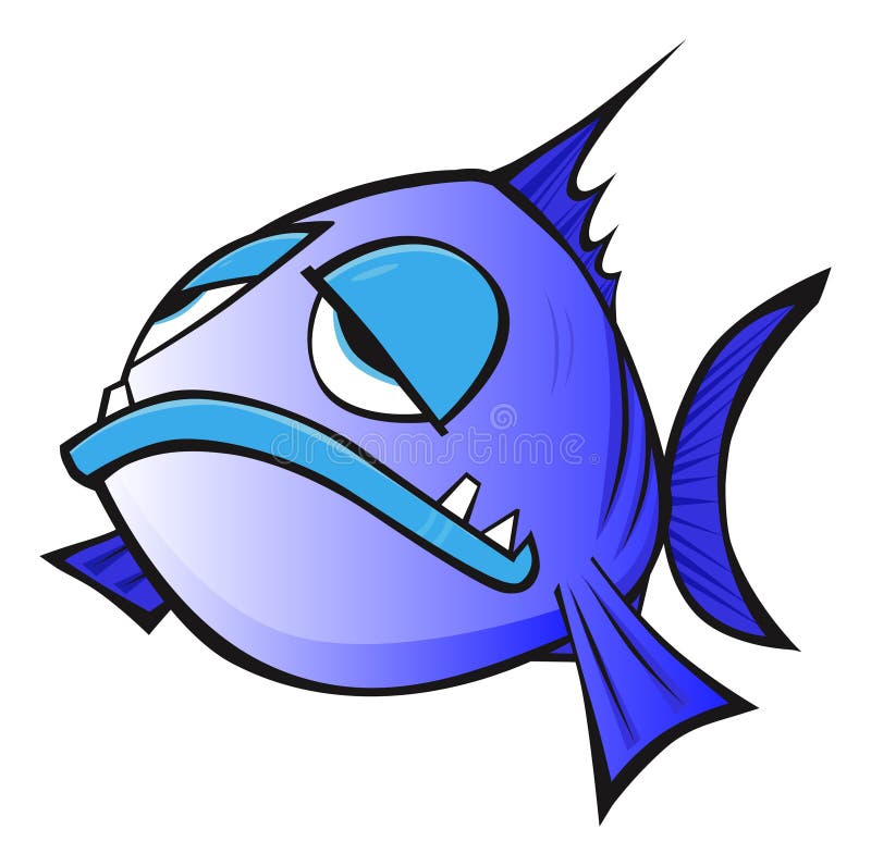 Sleepy Fish stock vector. Illustration of fish, tropical - 170195149