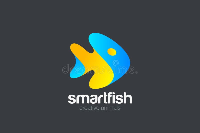 Funny Fish stock vector. Illustration of lake, adorable - 90550588