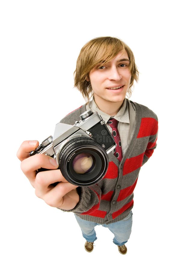 Enjoying photography stock image. Image of photographer - 3044709