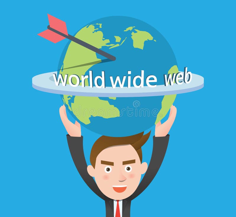 Cartoon World Wide Web Stock Illustrations – 670 Cartoon World Wide Web ...