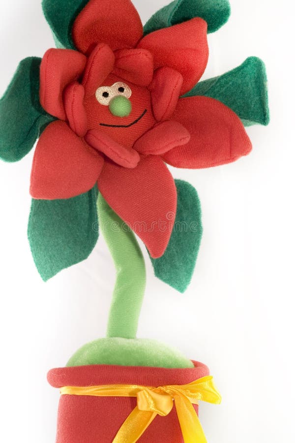 Funny flower stock image. Image of funny, fake, cute, happy - 422379