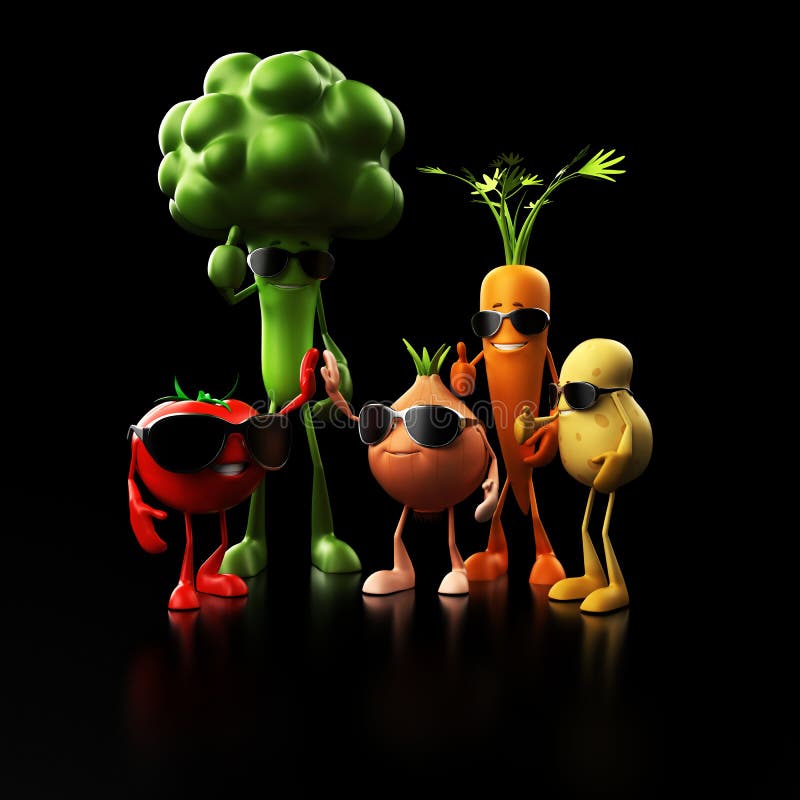 Funny Food Characters Stock Illustrations – 25,528 Funny Food ...