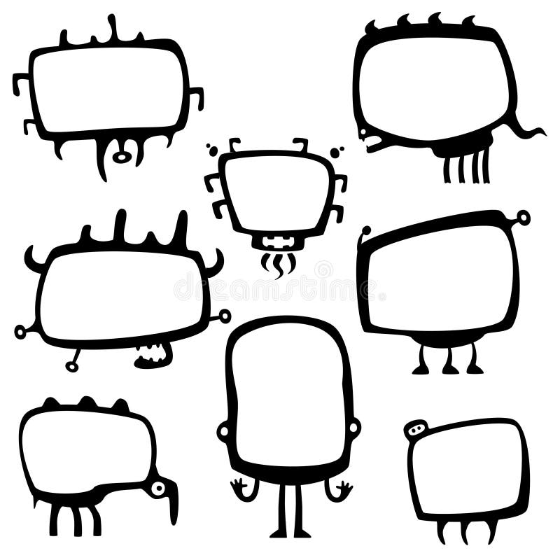 Funny frame stock vector. Illustration of amusing, banner - 13091278