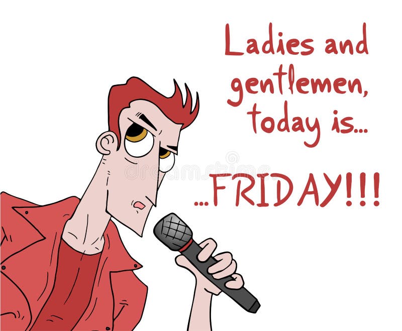 Friday Funny Stock Illustrations – 6,114 Friday Funny Stock ...