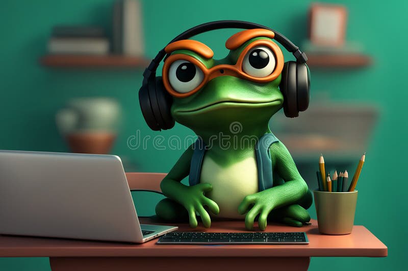 Frog Desk Stock Illustrations – 96 Frog Desk Stock Illustrations ...