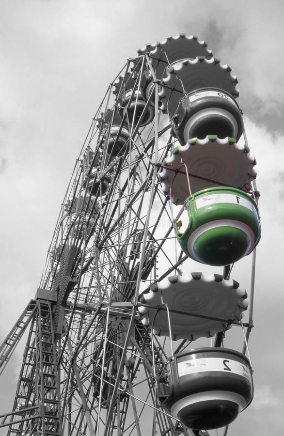 Funny funfair stock photo. Image of entertainment, desaturate - 407344