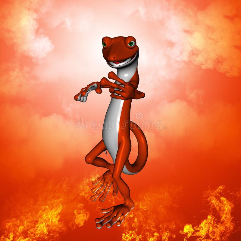 Legendary Fire Gecko
