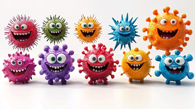 Funny Germs Stock Illustrations – 6,110 Funny Germs Stock Illustrations ...