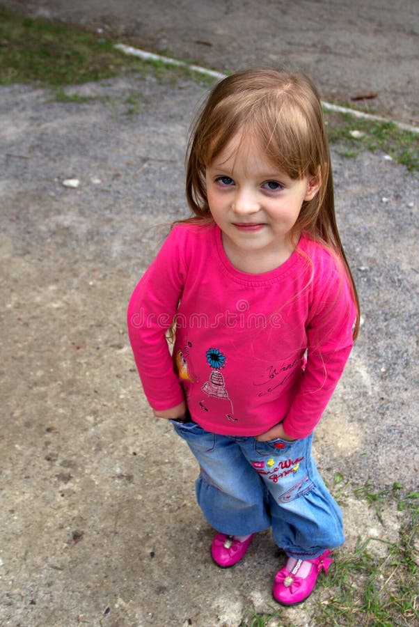 Funny girl stock image. Image of lifestyle, caucasian - 27267251