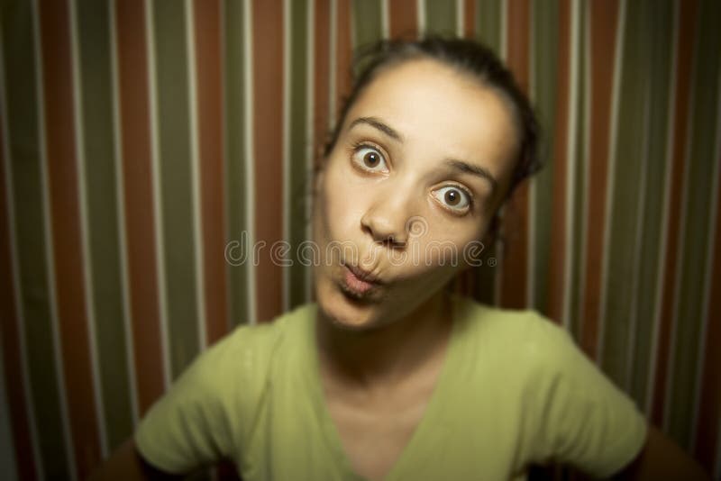 289 Beautiful Teen Girl Making Funny Silly Face Stock Photos - Free ...