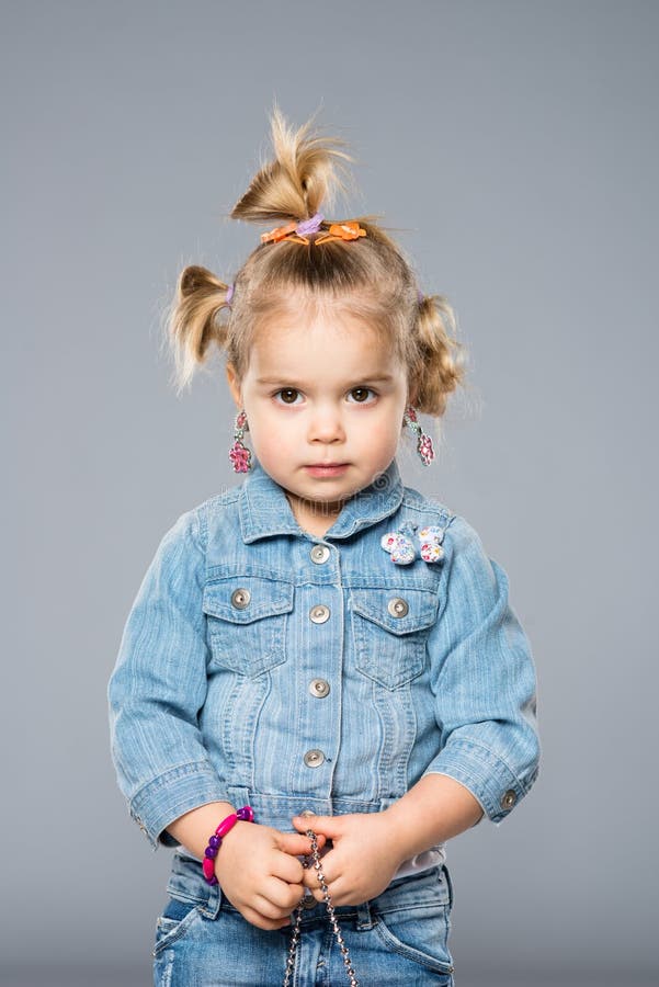 Funny girl stock photo. Image of attractive, happiness - 32089000