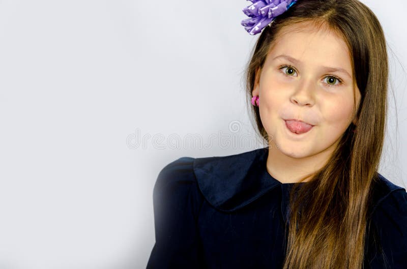 Funny girl stock photo. Image of daughter, roses, princess - 61720164