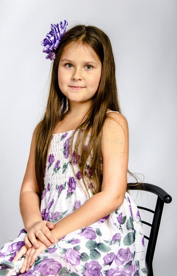 Funny girl stock image. Image of girl, isolating, child - 61720205