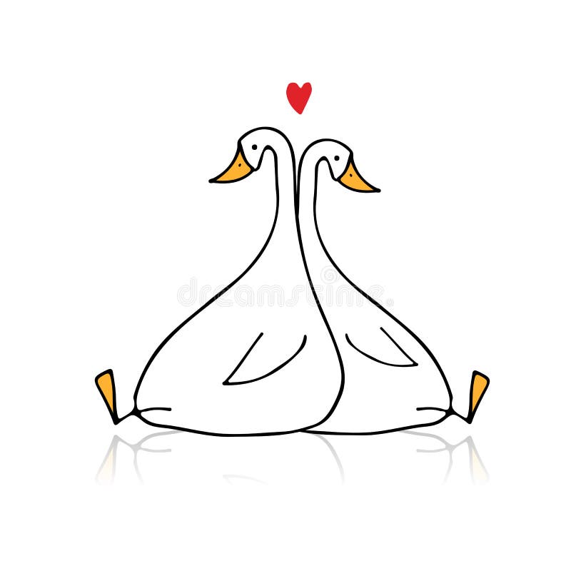 Love Goose Stock Illustrations – 1,107 Love Goose Stock Illustrations ...