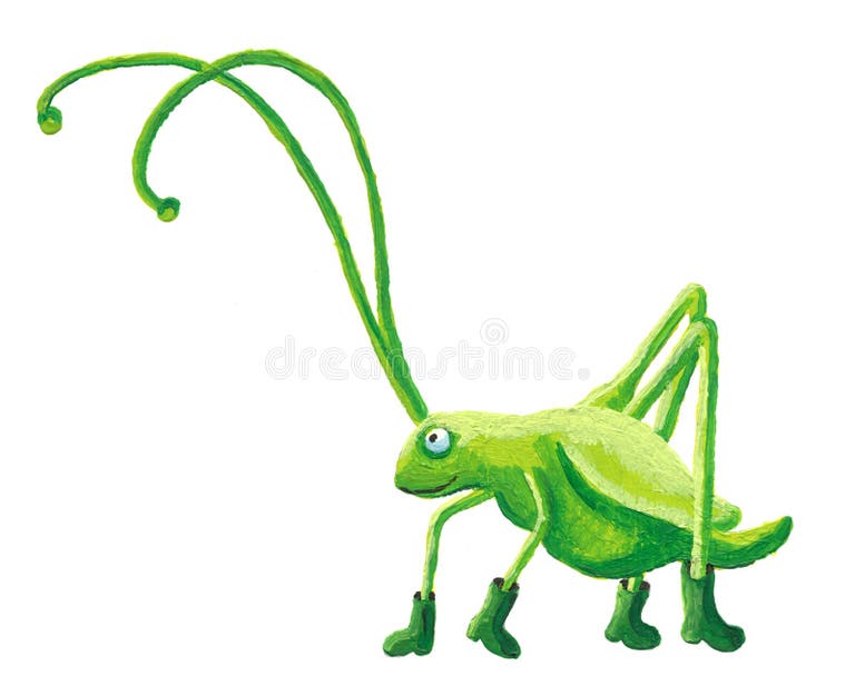 Funny Green Grasshopper Stock Illustrations – 1,076 Funny Green ...