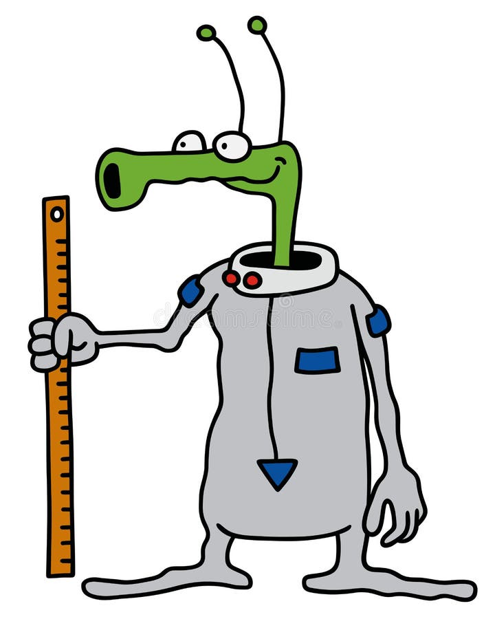 Funny green small alien stock vector. Illustration of figure - 67518473