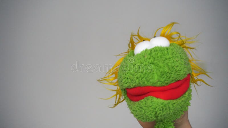 Funny Cute Little Girl Jumping and Having Fun on the Bed Stock Footage ...