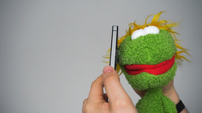 Funny Cute Little Girl Jumping and Having Fun on the Bed Stock Footage ...