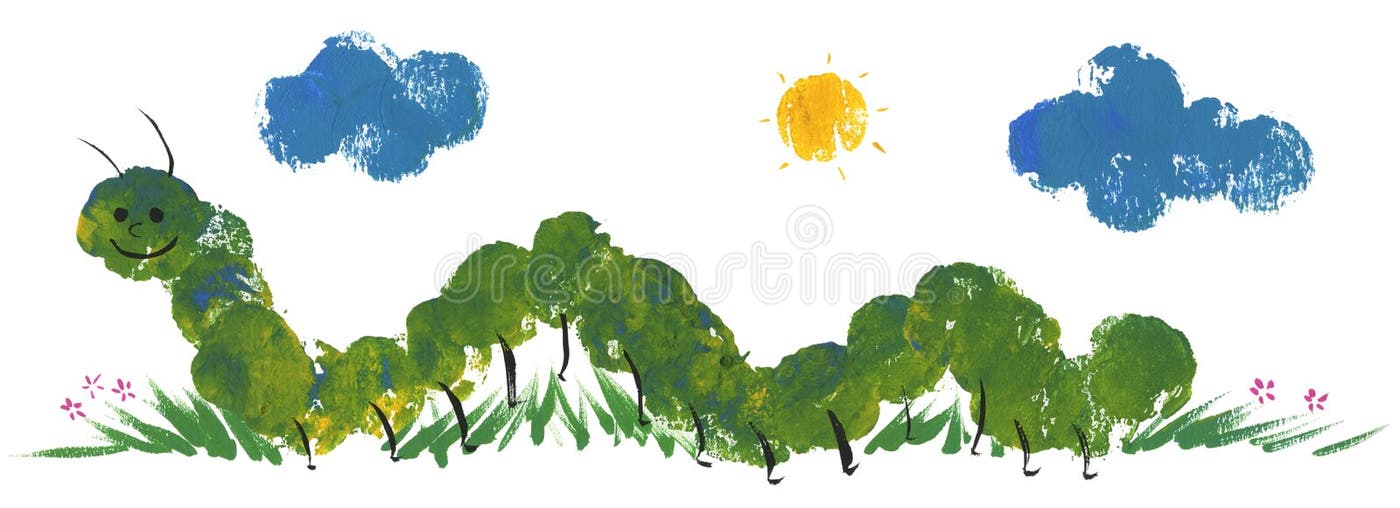 Green Worm Stock Illustrations – 5,049 Green Worm Stock Illustrations ...