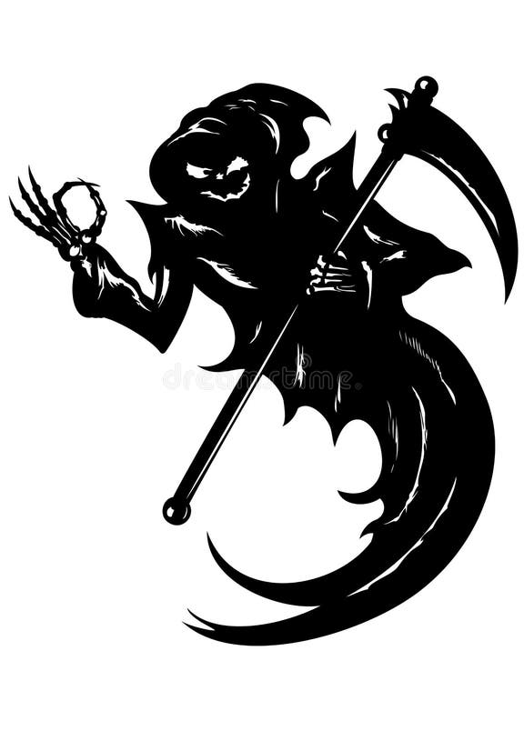 Grim Hook Reaper Stock Illustrations – 22 Grim Hook Reaper Stock ...