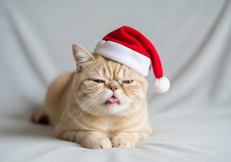 Amusing Grumpy Orange Tabby Cat Stock Illustrations – 7 Amusing Grumpy ...