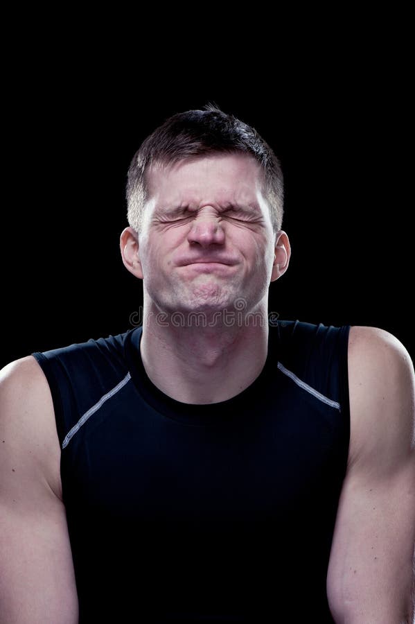 Funny guy stock photo. Image of mouth, comic, humor, facial - 18356160