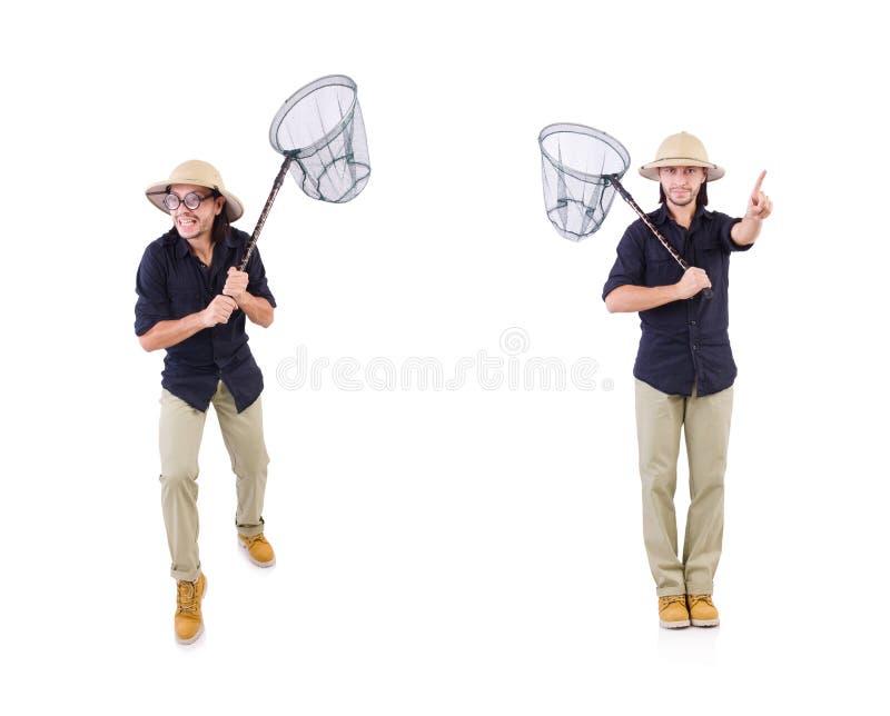 134 Funny Guy Catching Net White Stock Photos - Free & Royalty-Free ...