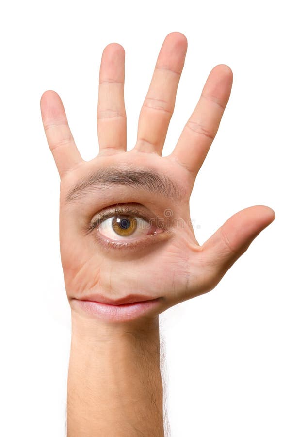 Funny hand stock photo. Image of funny, head, curious - 3225944