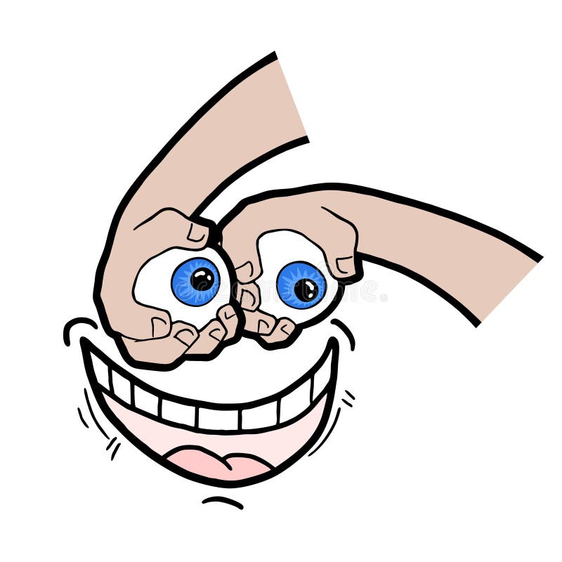 Funny head stock vector. Illustration of drawing, face - 71461477