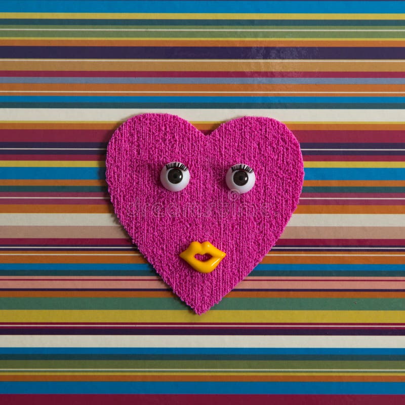 Funny Heart Shaped Strawberry, Fragaria, Fragum Stock Image - Image of ...