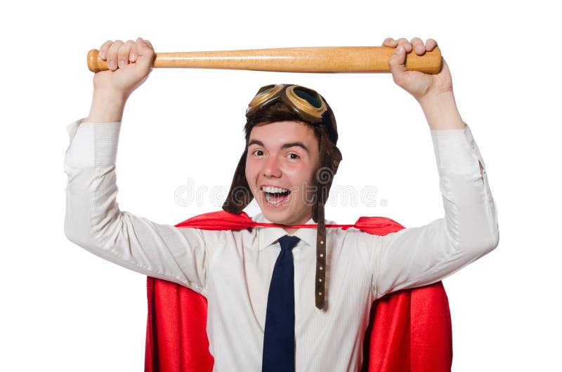 Funny hero stock photo. Image of aviator, smiling, hero - 40680536