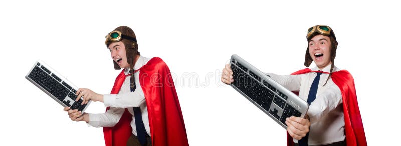 Superhero Programmer Stock Photos - Free & Royalty-Free Stock Photos ...