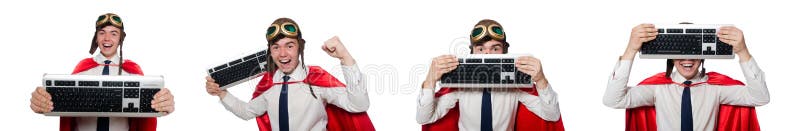 Superhero Programmer Stock Photos - Free & Royalty-Free Stock Photos ...