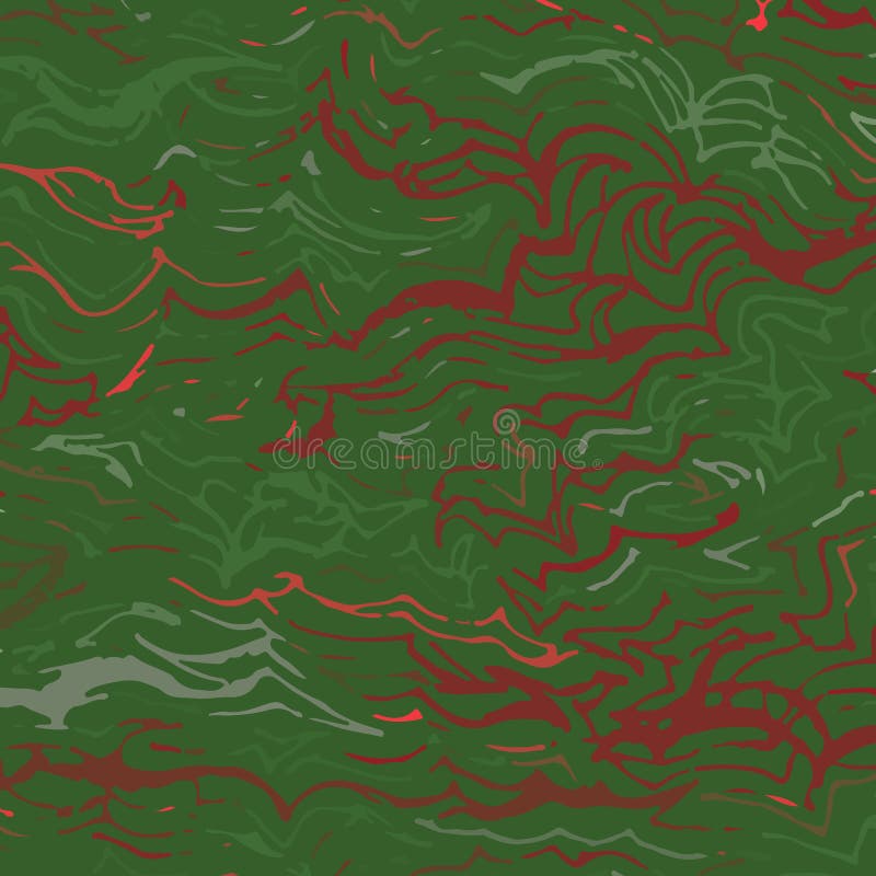 Funny Horizontal Background of Chaotic Wavy Lines. Multi Colored ...