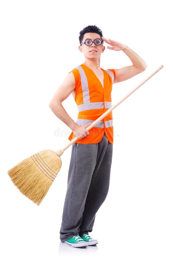 Janitor fish stock illustration. Illustration of cartoon - 27243651