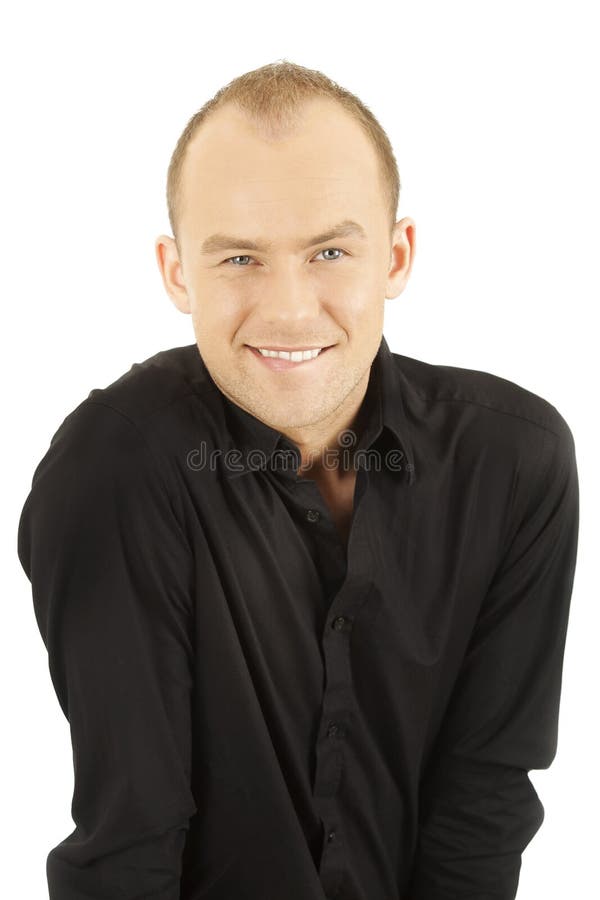 Funny joking businessman stock image. Image of expression - 97742485