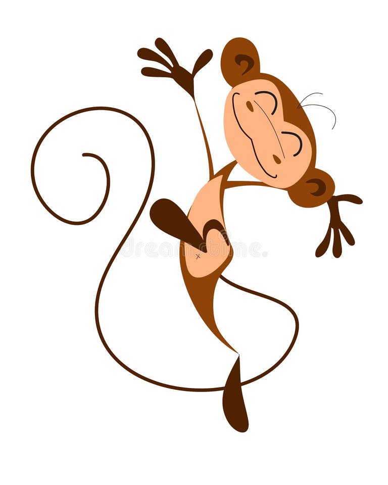 Monkey Jumping Stock Illustrations – 1,781 Monkey Jumping Stock ...