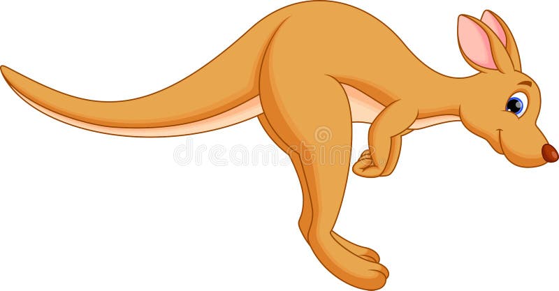 Female Kangaroo Cartoon Stock Illustrations – 1,004 Female Kangaroo ...