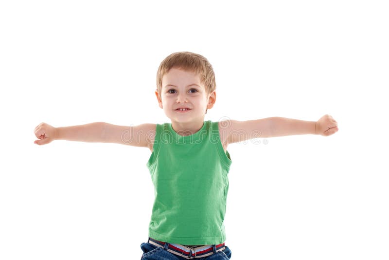 Funny kid stock image. Image of person, people, isolated - 15159025