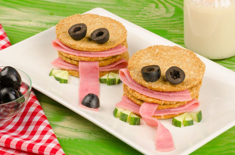 Funny kid appetizer stock photo. Image of food, olives - 42484642