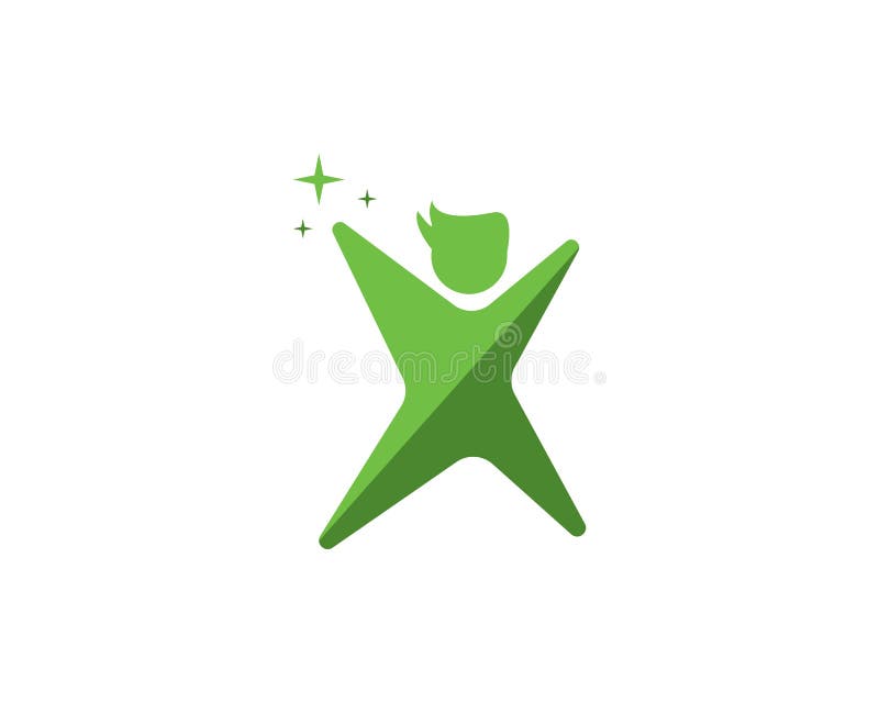 Funny Kid Logo Design Template Stock Vector - Illustration of children ...