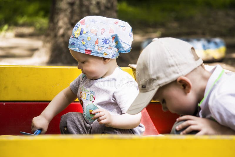 Funny kid playing stock image. Image of face, panama - 73071645