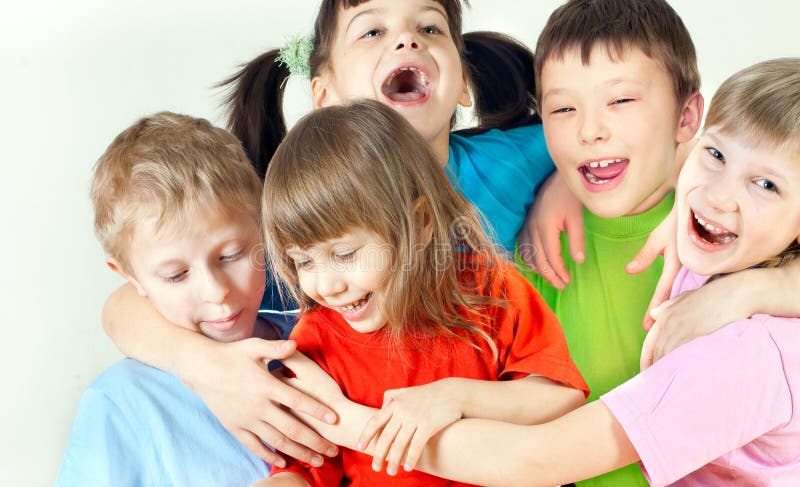 Funny kids stock image. Image of laugh, child, portraiture - 18937205