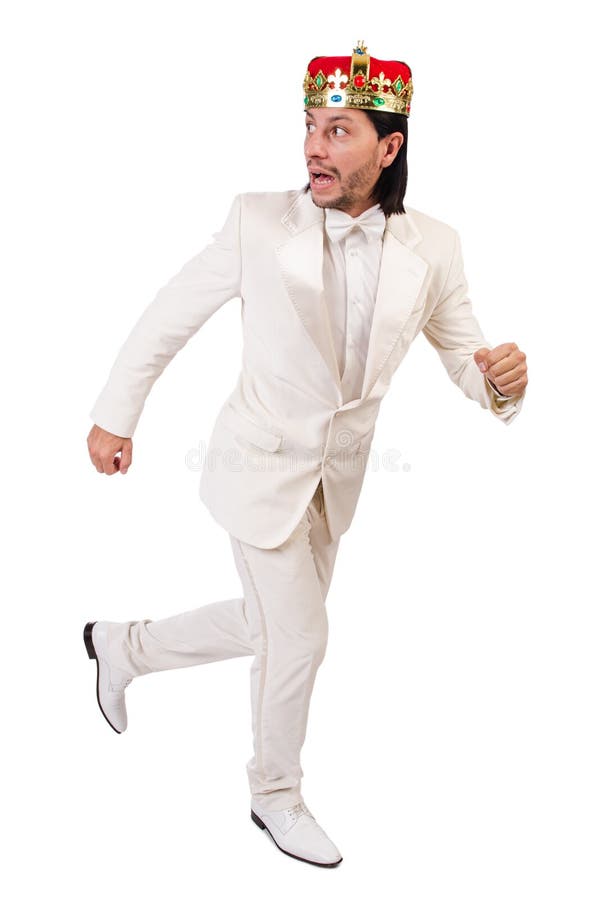Funny king stock photo. Image of authority, male, king - 36365284
