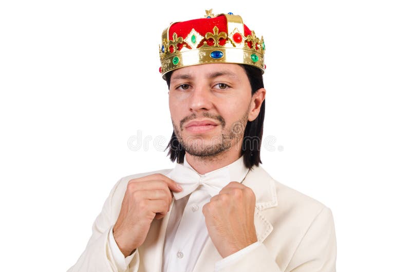 Funny king stock photo. Image of formal, coronation, office - 36964798