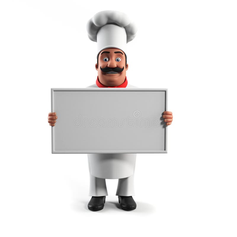Funny kitchen chef stock illustration. Illustration of funny - 25472856