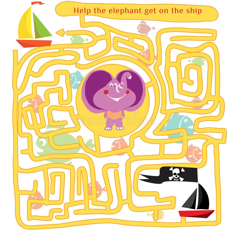 Funny Labyrinth 2 Stock Illustrations – 5 Funny Labyrinth 2 Stock ...